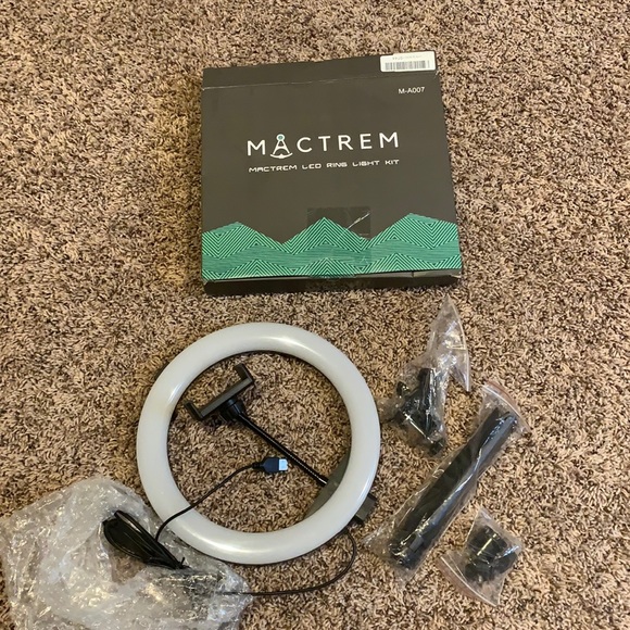 Mactrem | Cameras, Photo & Video | Mactrem Led Ring Light Kit | Poshmark